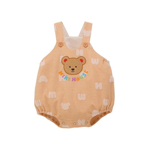 ※このアイテムは返品・交換対象外商品です。ZOZO問い合わせ番号:99664241ショップ:MIKI HOUSE，ミキハウスブランド:MIKI HOUSE，ミキハウス商品名:ミキハウスベアロンパースカテゴリ:ママ＆ベビー>ロンパースブ...