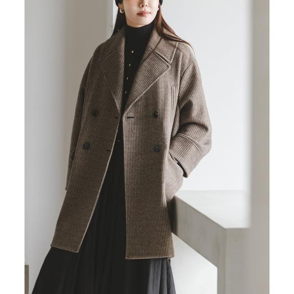 『セール実施中』ZOZO問い合わせ番号:99664268ショップ:NANO universe，ナノユニバースブランド:NANO universe，ナノユニバース商品名:オーバーサイズポケットチェックコートカテゴリ:ジャケット/アウター&gt...