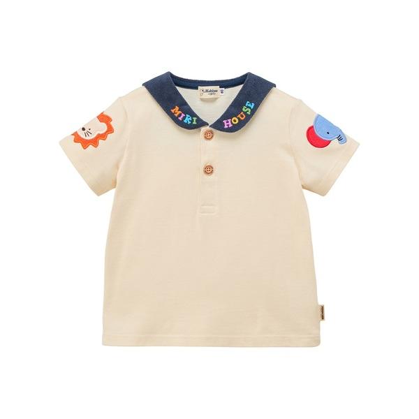 ZOZO問い合わせ番号:99664593ショップ:MIKI HOUSE，ミキハウスブランド:MIKI HOUSE，ミキハウス商品名:クラシックベアのセーラーカラー半袖ブラウスカテゴリ:トップス>シャツ/ブラウスブランド品番:12-54...