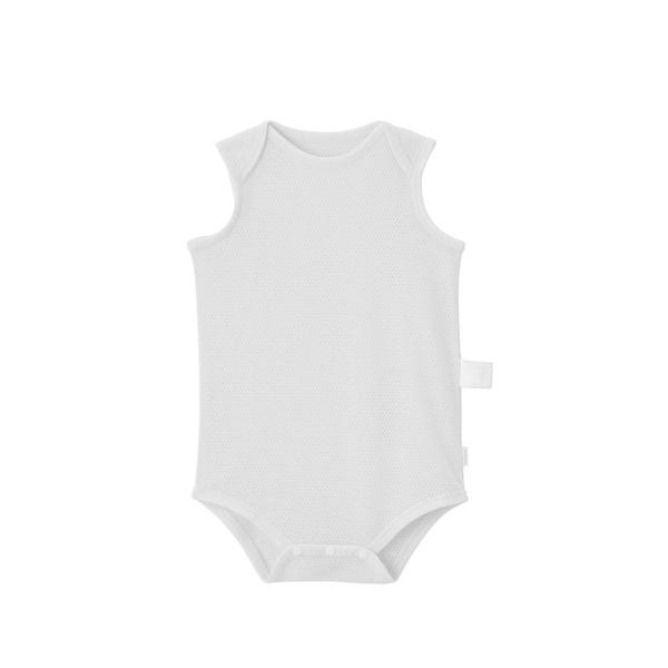 ※このアイテムは返品・交換対象外商品です。ZOZO問い合わせ番号:99664597ショップ:MIKI HOUSE，ミキハウスブランド:MIKI HOUSE，ミキハウス商品名:ピュアベール　ノースリーブメッシュ天竺ボディシャツカテゴリ:ママ＆...