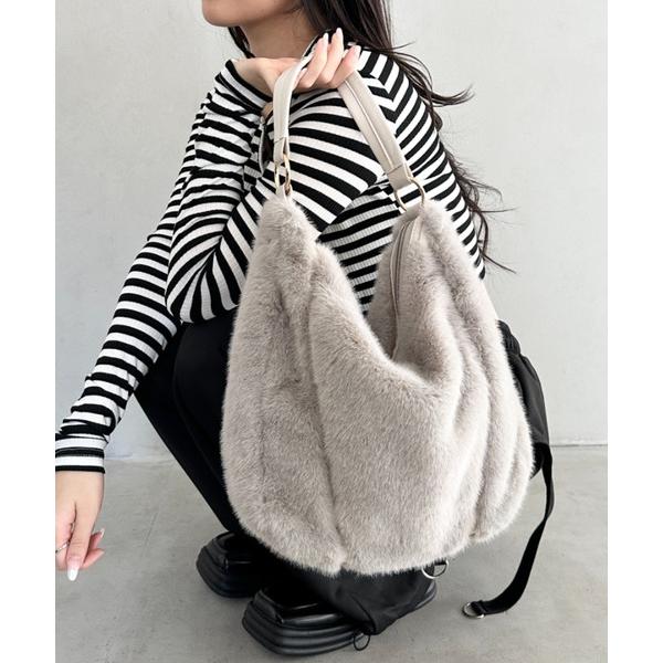 『セール実施中』ZOZO問い合わせ番号:99664629ショップ:Outfitter lab，アウトフィッターラボブランド:Bamm，バム商品名:ワンハンドルファーバッグカテゴリ:バッグ>ショルダーバッグブランド品番:BA125400...