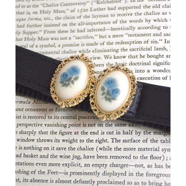 ZOZO問い合わせ番号:99664679ショップ:F i.n.t，フィントブランド:an another angelus，アンアナザーアンジェラス，F i.n.t，フィント商品名:ローズカメオバックルゴムベルト/fint フィントカテゴリ:...