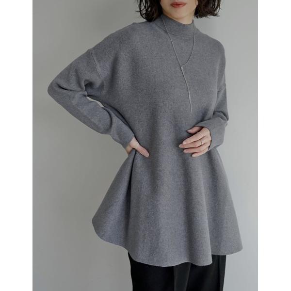 『タイムセール実施中』ZOZO問い合わせ番号:99665110ショップ:Re:EDIT，リエディブランド:Re:EDIT，リエディ商品名:[保湿][静電気防止]テントラインニットトップスカテゴリ:トップス>ニット/セーターブランド品番...