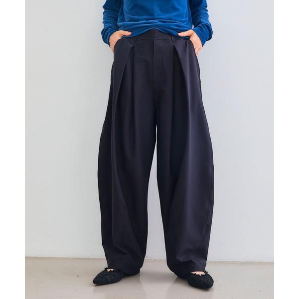 『タイムセール実施中』ZOZO問い合わせ番号:99665353ショップ:cross marche，クロスマルシェブランド:CROSS FUNCTION，クロスファンクション商品名:《洗える》エブ楽 ジャージータックコクーンパンツ【CROSS...