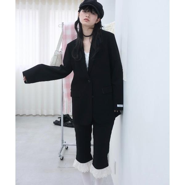 ZOZO問い合わせ番号:99665355ショップ:IF Div.，アイエフディビジョンブランド:Smyeon，スミョン商品名:Antique lace capri pants/アンティークレース付きカプリパンツカテゴリ:パンツ>その他...