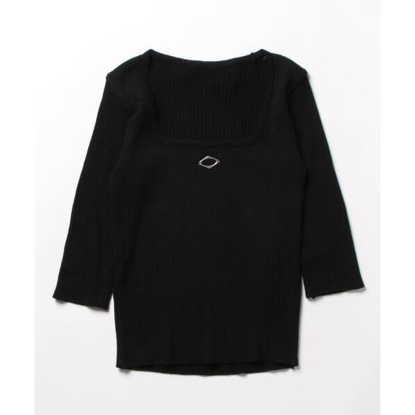 『セール実施中』参考価格：15，400円発売時期：2023年02月コンディション：A（使用感なし）数回使用した程度で使用感が感じられないアイテム参考商品名：MISCHIEF/ミスチーフ/SQUARE NECK RIB KNIT参考品番：78...