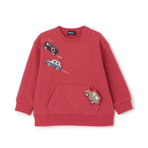 『セール実施中』ZOZO問い合わせ番号:99695878ショップ:NARUMIYA ONLINE，ナルミヤ オンラインブランド:kladskap，クレードスコープ商品名:働く車アップリケトレーナーカテゴリ:トップス>スウェットブランド...