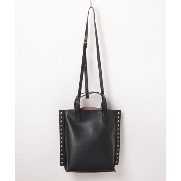 ZOZO問い合わせ番号:99696712ショップ:MAZEMAZE，マゼマゼブランド:Cheek，チーク商品名:rivet 2way toteカテゴリ:バッグ>トートバッグブランド品番:C24004-15/C24004-52/C240...