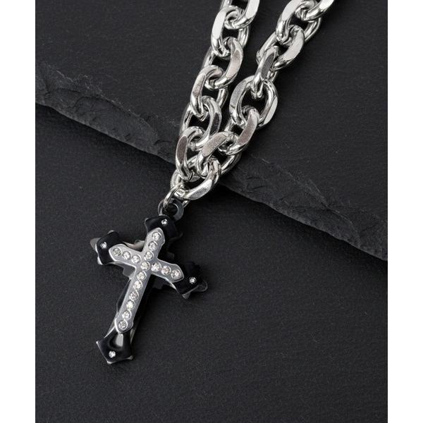 ZOZO問い合わせ番号:99697215ショップ:JACKROSE，ジャックローズブランド:GALLIS ADDICTION，ガリスアディクション，JACKROSE，ジャックローズ商品名:GA THICK-CHAIN CROSS NECKL...