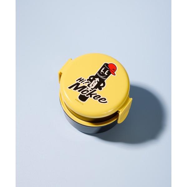 ZOZO問い合わせ番号:99697922ショップ:THE BAREFOOT，ザ ベアフットブランド:THE BAREFOOT，ベアフット商品名:【 Hi! Mckee / ハイマッキー 】 抗菌 丸型ランチボックス2段（フォーク付）　SKE...