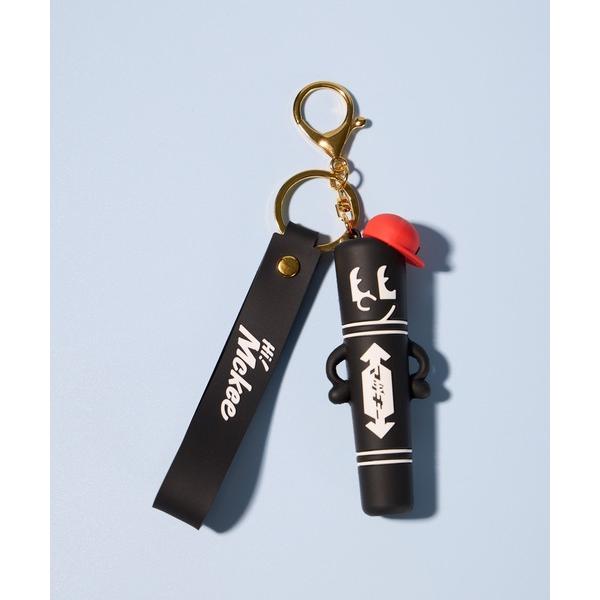 ZOZO問い合わせ番号:99697924ショップ:THE BAREFOOT，ザ ベアフットブランド:THE BAREFOOT，ベアフット商品名:【 Hi! Mckee / ハイマッキー 】ラバーマスコット付キーホルダー　SKEカテゴリ:財布...