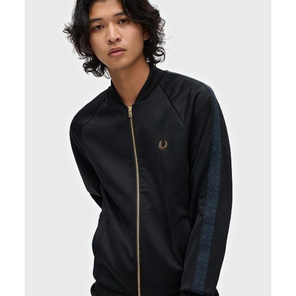 『セール実施中』ZOZO問い合わせ番号:99698376ショップ:FRED PERRY，フレッドペリーブランド:FRED PERRY，フレッドペリー商品名:Black Watch Tartan Taped Track Jacket／ブラック...