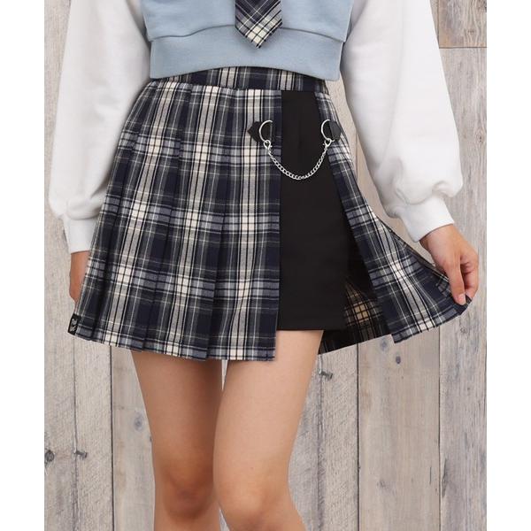 ZOZO問い合わせ番号:99698973ショップ:BABYDOLL，ベビードールブランド:PINKHUNT，ピンクハント商品名:PINKHUNT チェーンプリーツスカート 1074Kカテゴリ:スカート>スカートブランド品番:PH-cチ...