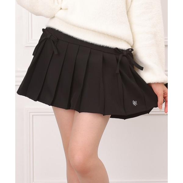 『タイムセール実施中』ZOZO問い合わせ番号:99698979ショップ:BABYDOLL，ベビードールブランド:PINKHUNT，ピンクハント商品名:PINKHUNT リボン付きプリーツ切替スカート 1144Kカテゴリ:スカート>スカ...