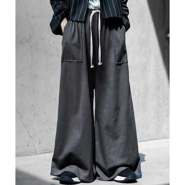 ZOZO問い合わせ番号:99698981ショップ:antiqua，アンティカブランド:antiqua，アンティカ商品名:綿混 ワイド スウェットパンツカテゴリ:パンツ>スウェットパンツブランド品番:AJ-01921素材:綿70%　ポリ...