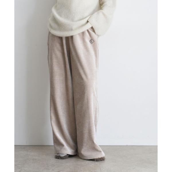 『タイムセール実施中』ZOZO問い合わせ番号:99698983ショップ:Eimee Law，エイミーロウブランド:Eimee Law，エイミーロウ商品名:テキストエンブロ リラックスベロアパンツカテゴリ:パンツ>その他パンツブランド品...