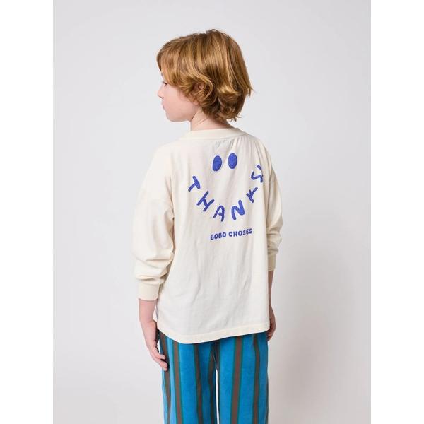 ZOZO問い合わせ番号:99699424ショップ:A.en General Store，エイエン ジェネラル ストアブランド:BOBO CHOSES，ボボショーズ商品名:Thanks T-shirtカテゴリ:トップス>Tシャツ/カット...