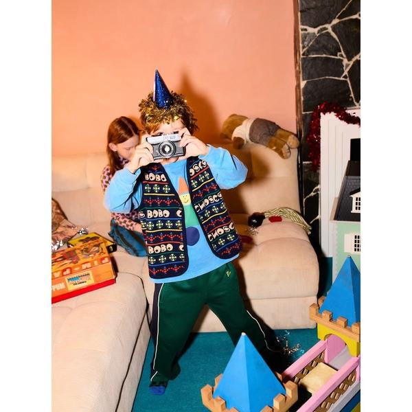 ZOZO問い合わせ番号:99699436ショップ:A.en General Store，エイエン ジェネラル ストアブランド:BOBO CHOSES，ボボショーズ商品名:Toys all over knitted vestカテゴリ:トップス...