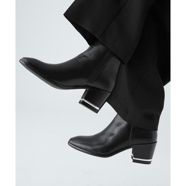 ZOZO問い合わせ番号:99699750ショップ:EMMA CLOTHES，エマ クローズブランド:VELNUS，ベルナス商品名:【VELNUS】【+7.5cm】 High sole metal design heel boots/ハイソー...