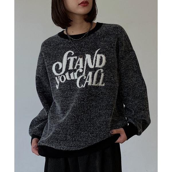 『セール実施中』ZOZO問い合わせ番号:99699759ショップ:PAGEBOY，ページボーイブランド:PAGEBOY，ページボーイ商品名:フェザーロゴプルオーバーカテゴリ:トップス>ニット/セーターブランド品番:625197素材:本...