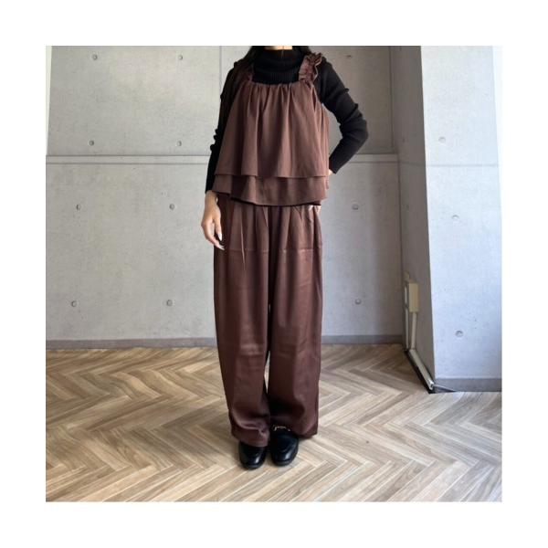 『タイムセール実施中』ZOZO問い合わせ番号:99700004ショップ:Bonjour Sagan，ボンジュールサガンブランド:amini，アミニ，Bonjour Sagan，ボンジュールサガン商品名:【2025 AW】SETUP ツイルカ...