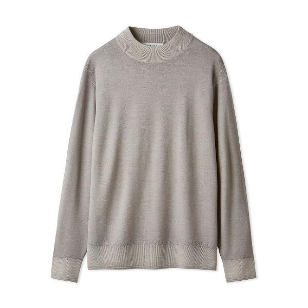 ZOZO問い合わせ番号:99706480ショップ:AOURE，アウールブランド:AOURE，アウール商品名:ＮＥＶＥ　モックネックカテゴリ:トップス>ニット/セーターブランド品番:AMNT254003素材:ウール 100%原産国:中国...