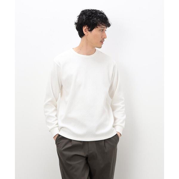 『セール実施中』ZOZO問い合わせ番号:99708510ショップ:COMME CA ISM，コムサイズムブランド:COMME CA ISM，コムサイズム商品名:モールジャガードTシャツカテゴリ:トップス>Tシャツ/カットソーブランド品...