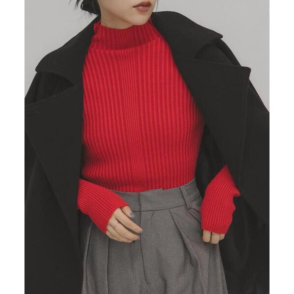 『タイムセール実施中』ZOZO問い合わせ番号:99730671ショップ:KBF，ケービーエフブランド:KBF，ケイビーエフ商品名:illi　ランダムRIBハイネックニットカテゴリ:トップス>ニット/セーターブランド品番:KIA7-22...