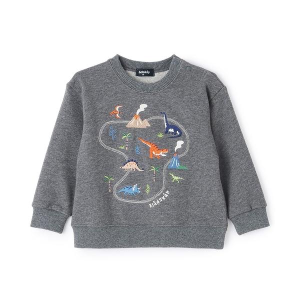 『セール実施中』ZOZO問い合わせ番号:99730874ショップ:NARUMIYA ONLINE，ナルミヤ オンラインブランド:kladskap，クレードスコープ商品名:恐竜アイランドトレーナーカテゴリ:トップス>スウェットブランド品...