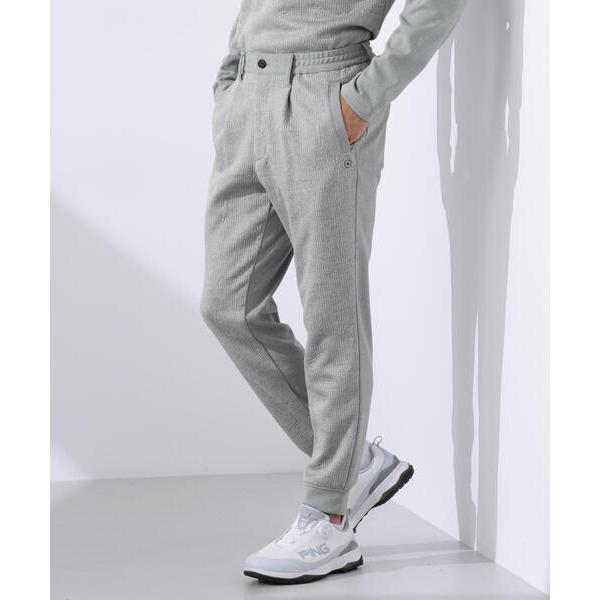 『セール実施中』ZOZO問い合わせ番号:99731525ショップ:the HOUSE，ザハウスブランド:PING，ピン商品名:【PING APPAREL】PINGキルトジャカード/全方向ストレッチダンボールニットジョガーパンツ ＜NATIV...