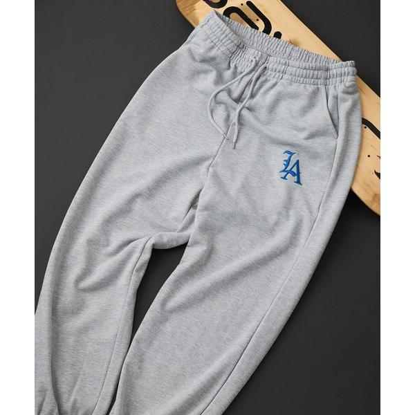 『タイムセール実施中』ZOZO問い合わせ番号:99731681ショップ:UNIIT，ユニットブランド:SAVIER，サビアー，UNIIT，ユニット商品名:【SAVIER：サビアー】LAロゴ刺繍 スウェットパンツ【セットアップ可能】カテゴリ:...