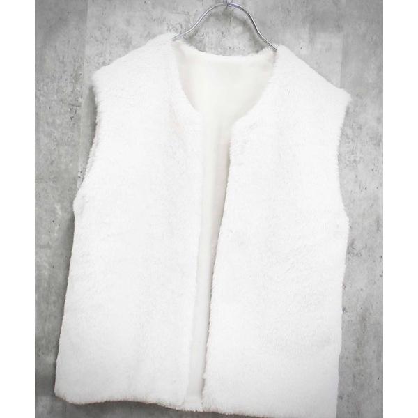 ZOZO問い合わせ番号:99732367ショップ:Joynt，ジョイントブランド:SHISKY，シスキー商品名:フェイクファーベストカテゴリ:トップス>ベストブランド品番:242-10素材:ポリエステル100%原産国:ミャンマーカラー...