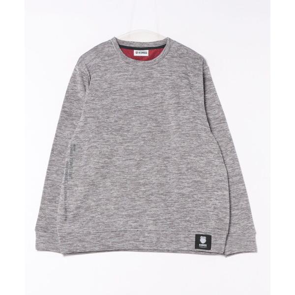 『タイムセール実施中』ZOZO問い合わせ番号:99732814ショップ:TETE，テットブランド:K-SWISS，ケースイス商品名:【K-SWISS/ケースイス】エアブラッシュ裏起毛クルートレーナー/スウェット 長袖 クルーネック スポーツ...