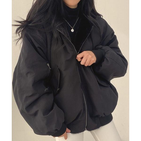 『セール実施中』ZOZO問い合わせ番号:99732856ショップ:FRP，エフアールピーブランド:BLANC FICELLE，ブランフィセル商品名:インナーボア　リバーシブル　ブルゾンカテゴリ:ジャケット/アウター>ブルゾンブランド品...