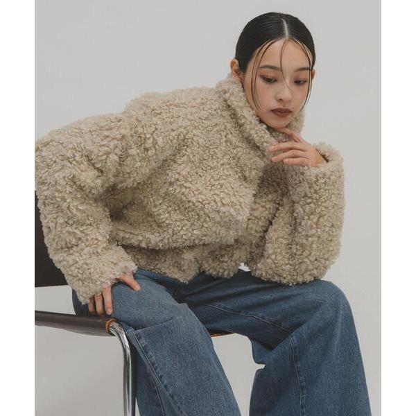 ZOZO問い合わせ番号:99733004ショップ:KBF，ケービーエフブランド:KBF，ケイビーエフ商品名:フォルムボアジャケットカテゴリ:ジャケット/アウター>その他アウターブランド品番:KBA7-27J190素材:表地 : ポリエ...