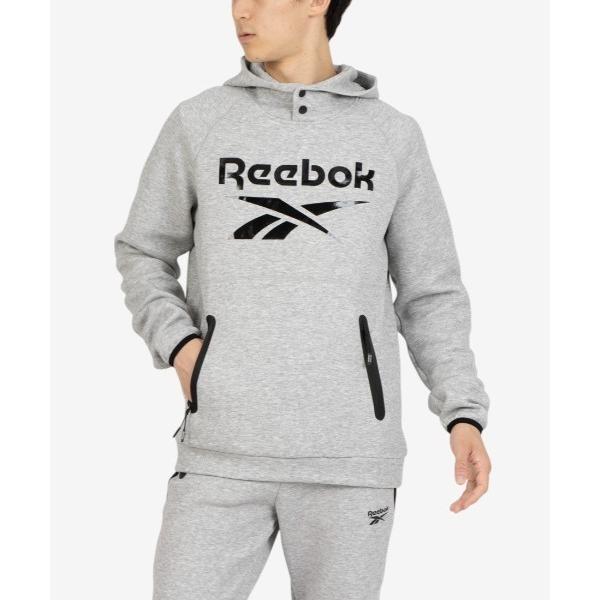 『セール実施中』ZOZO問い合わせ番号:99733678ショップ:Reebok，リーボックブランド:Reebok，リーボック商品名:ロゴ フードトップ / OVERHEAD HOODY FLEECEカテゴリ:トップス>パーカーブランド...