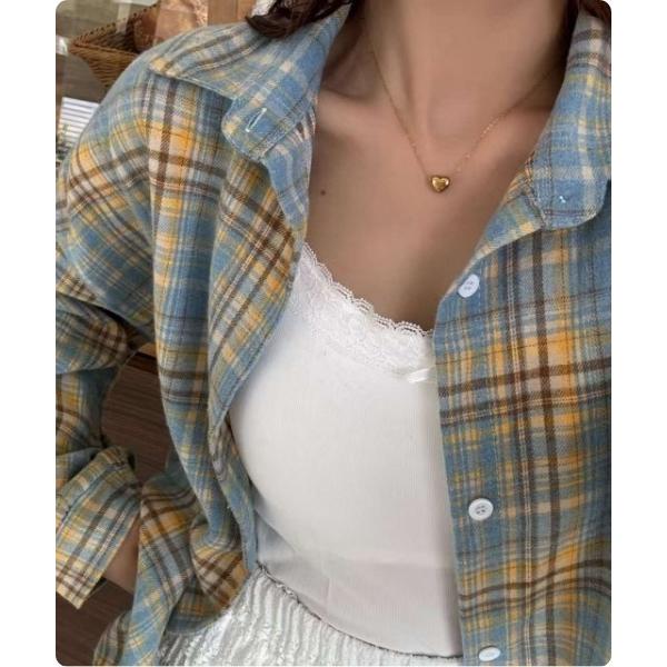 『タイムセール実施中』ZOZO問い合わせ番号:99734724ショップ:Bonjour Sagan，ボンジュールサガンブランド:I.O.E，アイオイ商品名:チェックシャツ レイヤードコーデカテゴリ:トップス>シャツ/ブラウスブランド品...