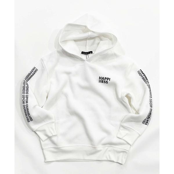 ZOZO問い合わせ番号:99734938ショップ:Auntie Rosa，アンティローザブランド:ZI-ON，ジーオン商品名:キッズ 裏起毛 ロゴプリント オーバーサイズ パーカーカテゴリ:トップス>パーカーブランド品番:145-05...