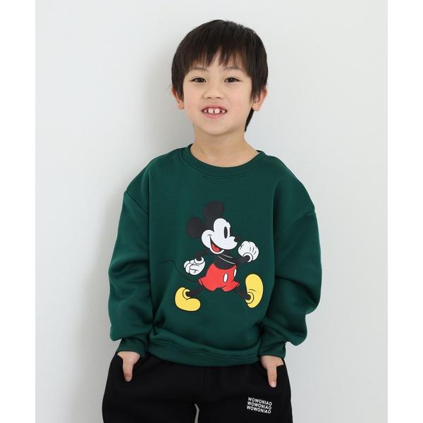 ZOZO問い合わせ番号:99734973ショップ:FUNALIVE，ファンアライブブランド:FUNALIVE，ファンアライブ商品名:MICKEYMOUSE 裏起毛トレーナー ミッキーマウス ディズニー kidsカテゴリ:トップス>スウ...
