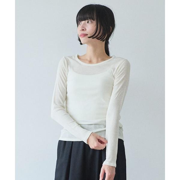 ZOZO問い合わせ番号:99735254ショップ:bulle de savon，ビュルデサボンブランド:yuni，ユニ　，bulle de savon，ビュルデサボン商品名:△washable super120/W crewneck プルオ...