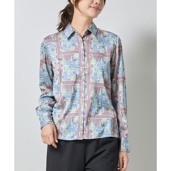 『セール実施中』ZOZO問い合わせ番号:99765722ショップ:NARACAMICIE，ナラカミーチェブランド:NARACAMICIE，ナラカミーチェ商品名:【NARACAMICIE】GENIUS森柄長袖シャツカテゴリ:トップス>シ...