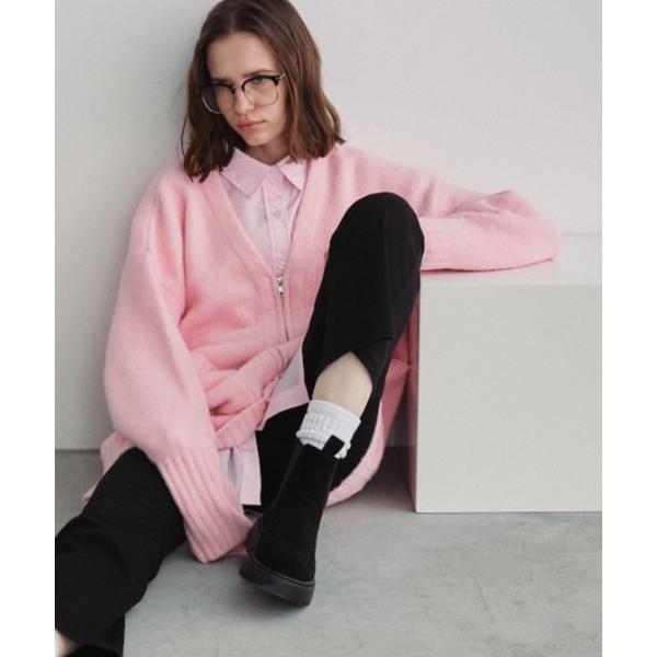 『タイムセール実施中』ZOZO問い合わせ番号:99765777ショップ:Auntie Rosa，アンティローザブランド:Auntie Rosa Holiday，アンティローザホリデー商品名:Vネックジップカーディガンカテゴリ:トップス&gt...