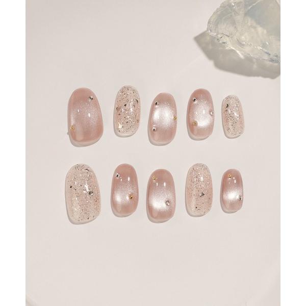 『タイムセール実施中』※このアイテムは返品・交換対象外商品です。コスメ商品ZOZO問い合わせ番号:99765786ショップ:Anail，エーネイルブランド:Anail，エーネイル商品名:3D水光ネイルピンクグラデーションシルバードミラーライ...