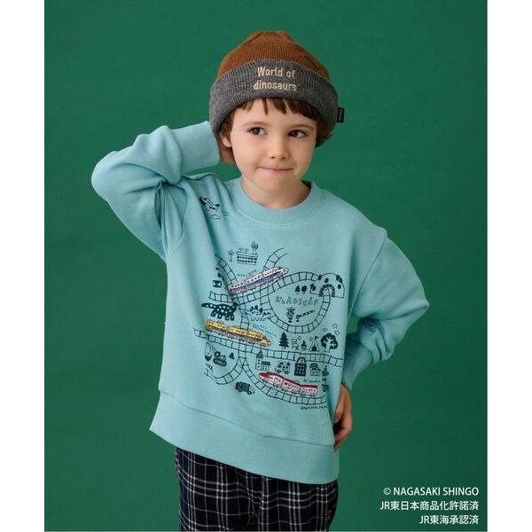 『セール実施中』ZOZO問い合わせ番号:99765850ショップ:NARUMIYA ONLINE，ナルミヤ オンラインブランド:kladskap，クレードスコープ商品名:電車線路MAPトレーナーカテゴリ:トップス>スウェットブランド品...