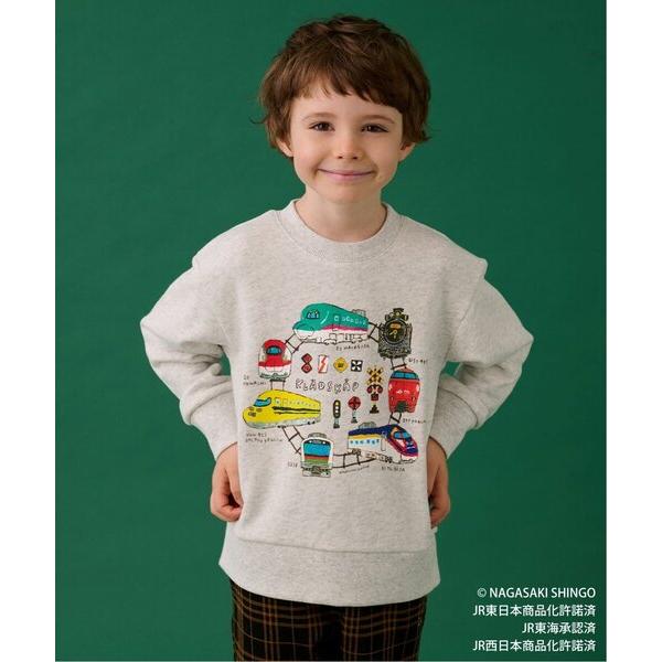 『セール実施中』ZOZO問い合わせ番号:99765852ショップ:NARUMIYA ONLINE，ナルミヤ オンラインブランド:kladskap，クレードスコープ商品名:電車サークル線路トレーナーカテゴリ:トップス>スウェットブランド...