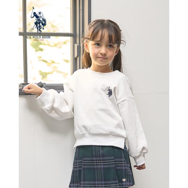 『セール実施中』ZOZO問い合わせ番号:99765853ショップ:petit main，プティマインブランド:Lycee mine，リセマイン，petit main，プティマイン商品名:【U.S.POLO ASSN.】ワンポイント刺しゅうス...