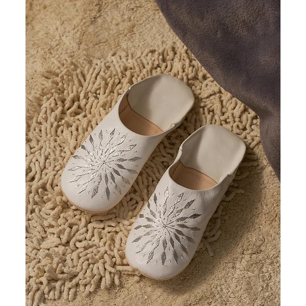 ZOZO問い合わせ番号:99765994ショップ:collex，コレックスブランド:Fatima morocco，ファティマモロッコ，collex，コレックス商品名:【Fatima morocco】 サブラス刺繍 バブーシュ 羊革 モロッコ...