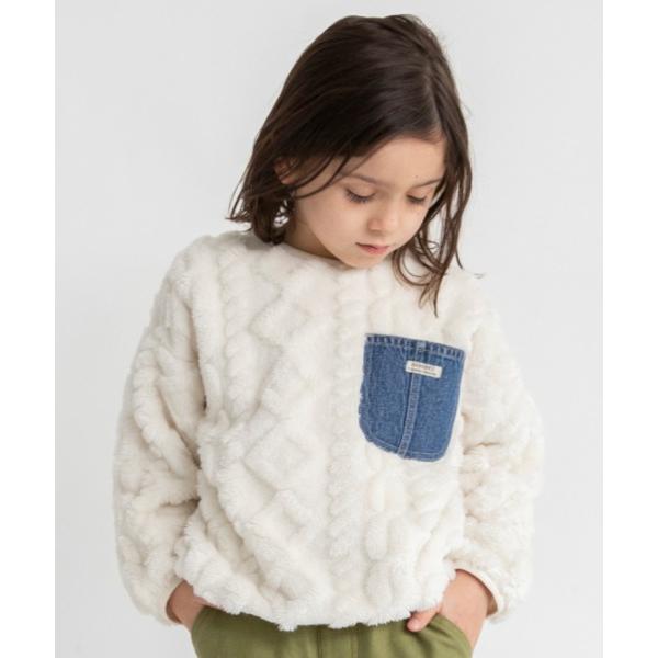 『タイムセール実施中』ZOZO問い合わせ番号:99766659ショップ:branshes，ブランシェスブランド:branshes，ブランシェス商品名:【あったか】ケーブルボアトレーナーカテゴリ:トップス>スウェットブランド品番:11-...