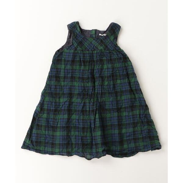 『タイムセール実施中』参考価格：8，140円発売時期：2018年05月コンディション：A（使用感なし）数回使用した程度で使用感が感じられないアイテム参考商品名：SHIPSKIDS:チェック柄スクエアネックワンピース(100?130cm)参考...