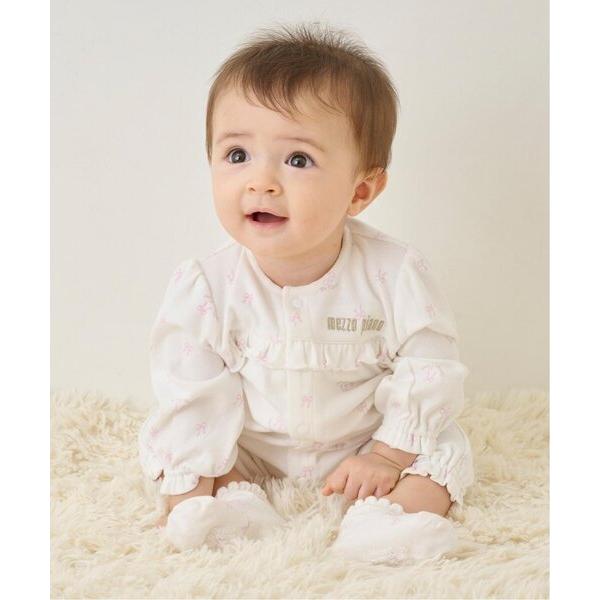 ※このアイテムは返品・交換対象外商品です。ZOZO問い合わせ番号:99797289ショップ:NARUMIYA ONLINE，ナルミヤ オンラインブランド:mezzo piano，メゾピアノ商品名:【BOX付】リボン・バラ柄2wayオール＆ソ...